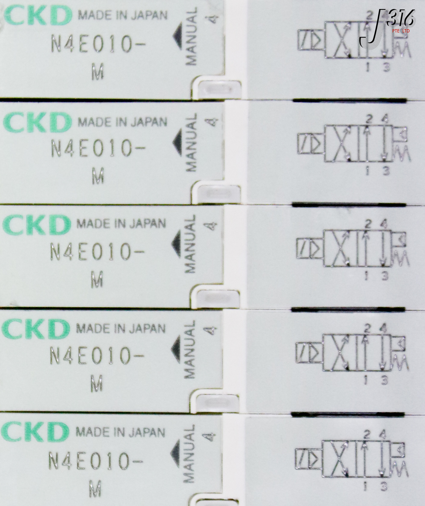 38995 CKD 5 SLOTS MANIFOLD VALVES N4E010-M – J316Gallery