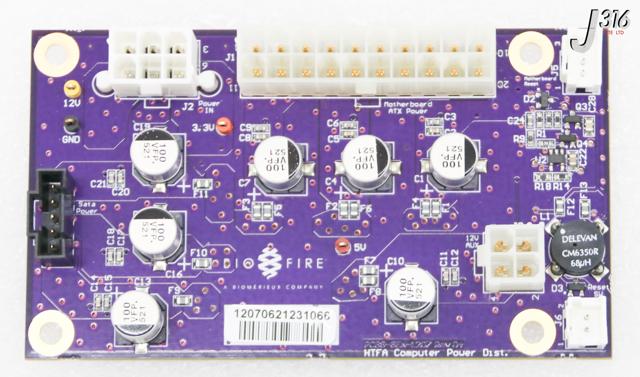 39738 BIOFIRE PCB HTFA COMPUTER POWER DIST GEN-1207 – J316Gallery