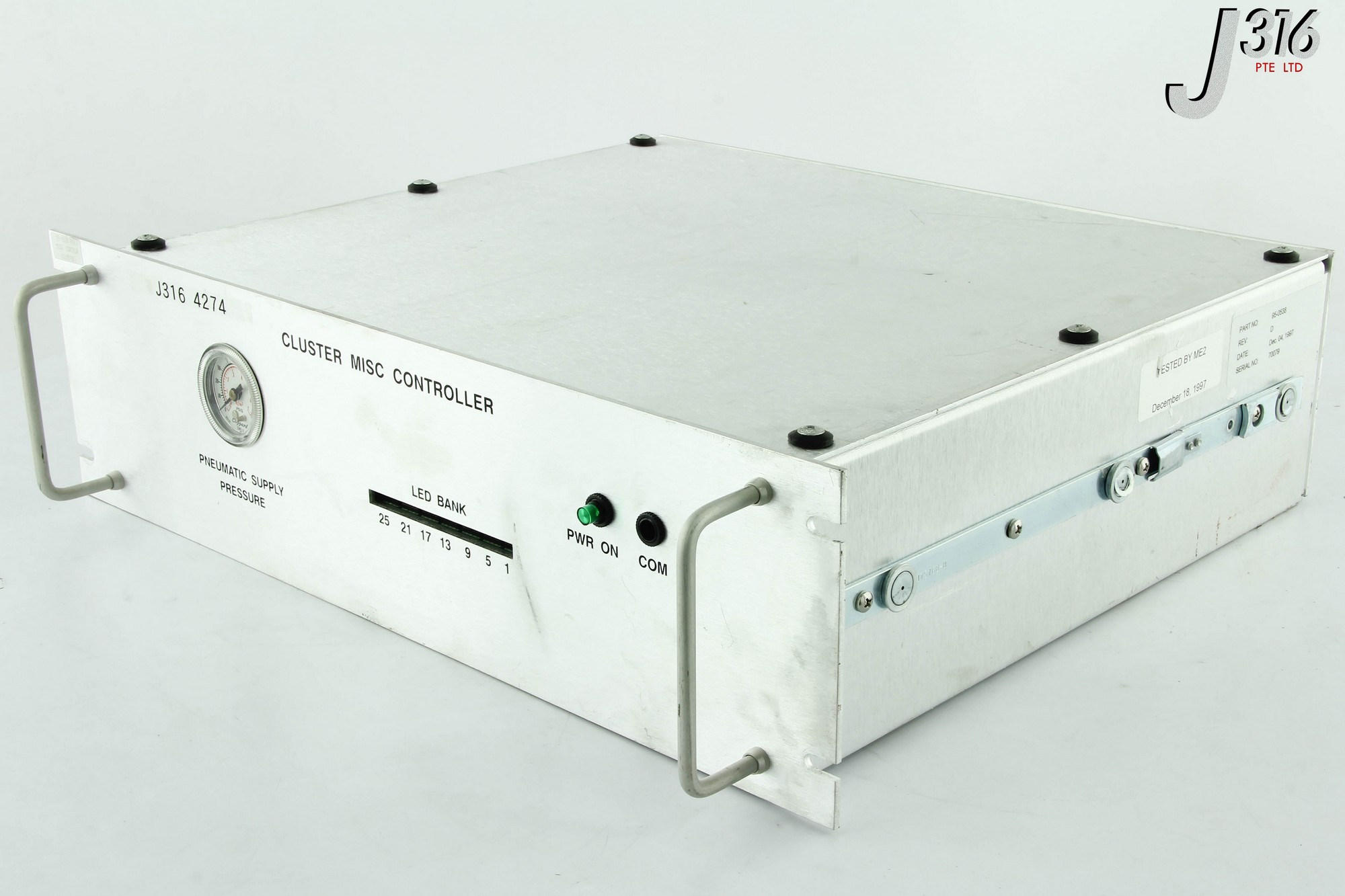 4274 NOVELLUS CLUSTER MISC CONTROLLER 95-0538 – J316Gallery