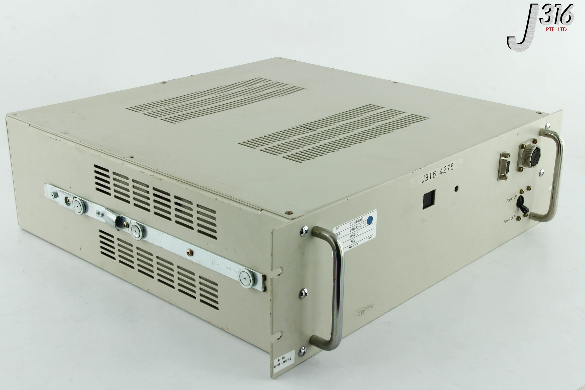 4275 YASKAWA ROBOT CONTROLLER XU-CM4700 – J316Gallery