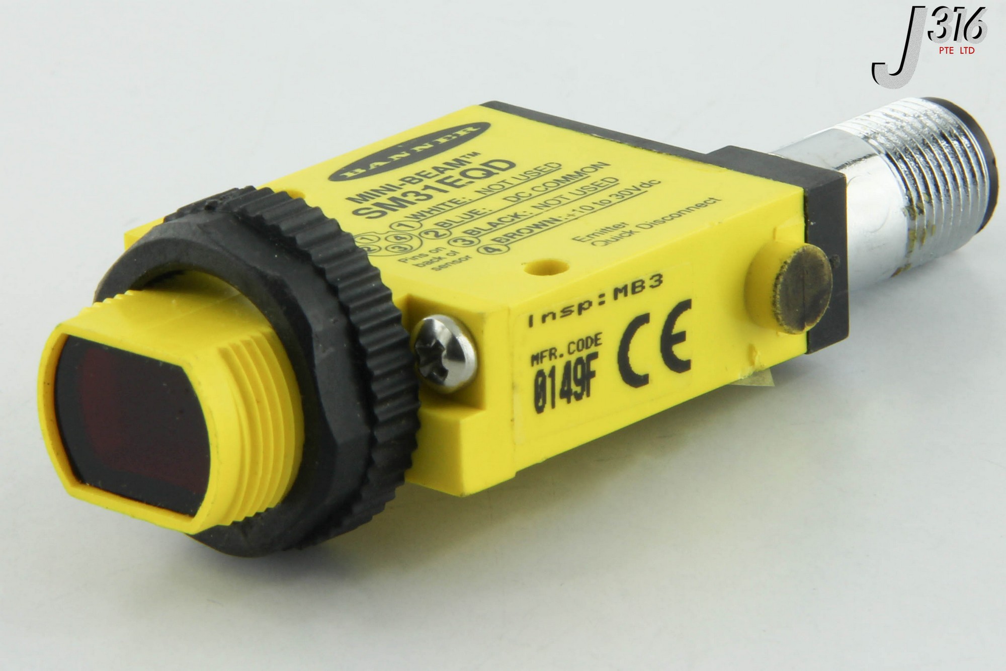 4600 BANNER MINI-BEAM PHOTOELETRIC SENSOR SM31EQD – J316Gallery