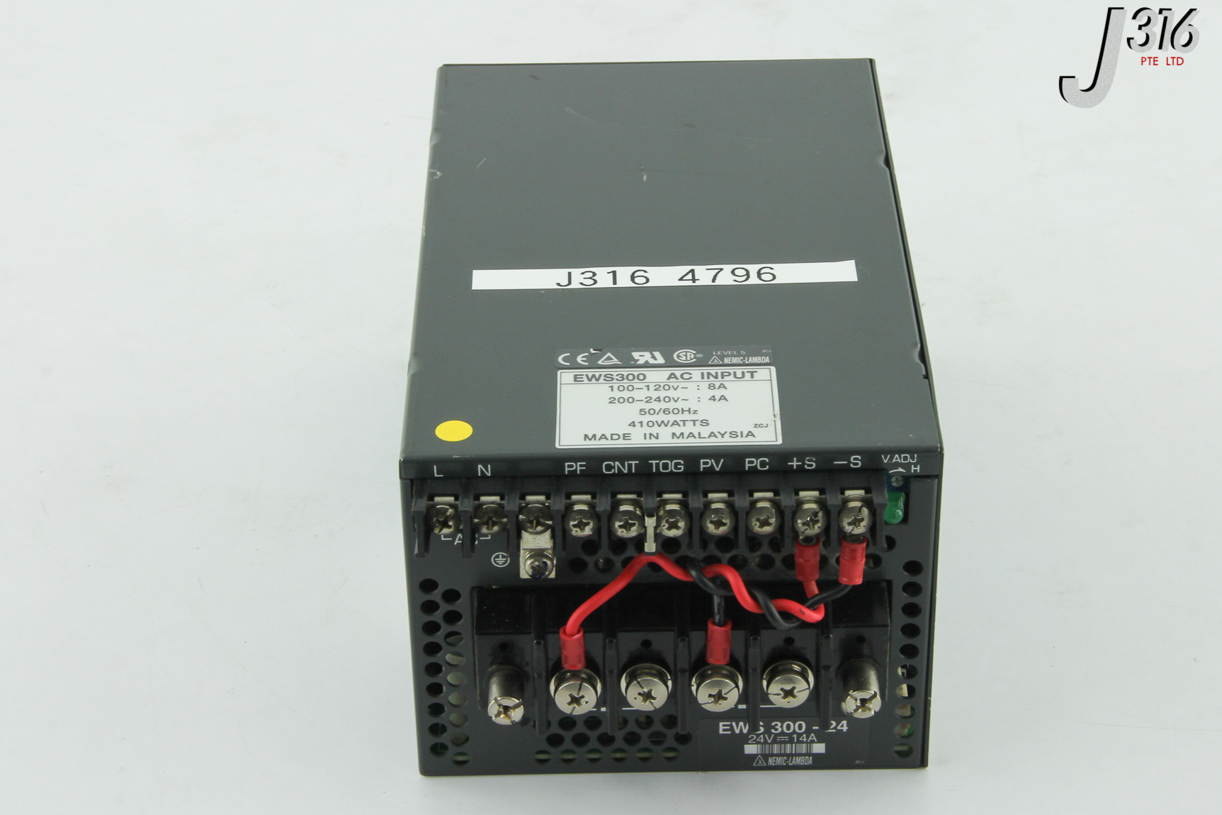 4796 NEMIC-LAMBDA AC INPUT EWS300 POWER SUPPLY EWS300-24 – J316Gallery