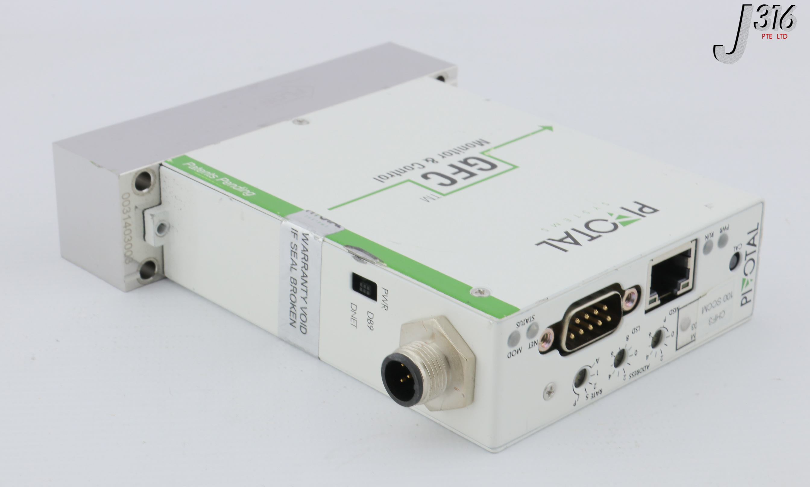 6768 PIVOTAL SYSTEMS GAS FLOW CONTROLLER 32-01015 – J316Gallery