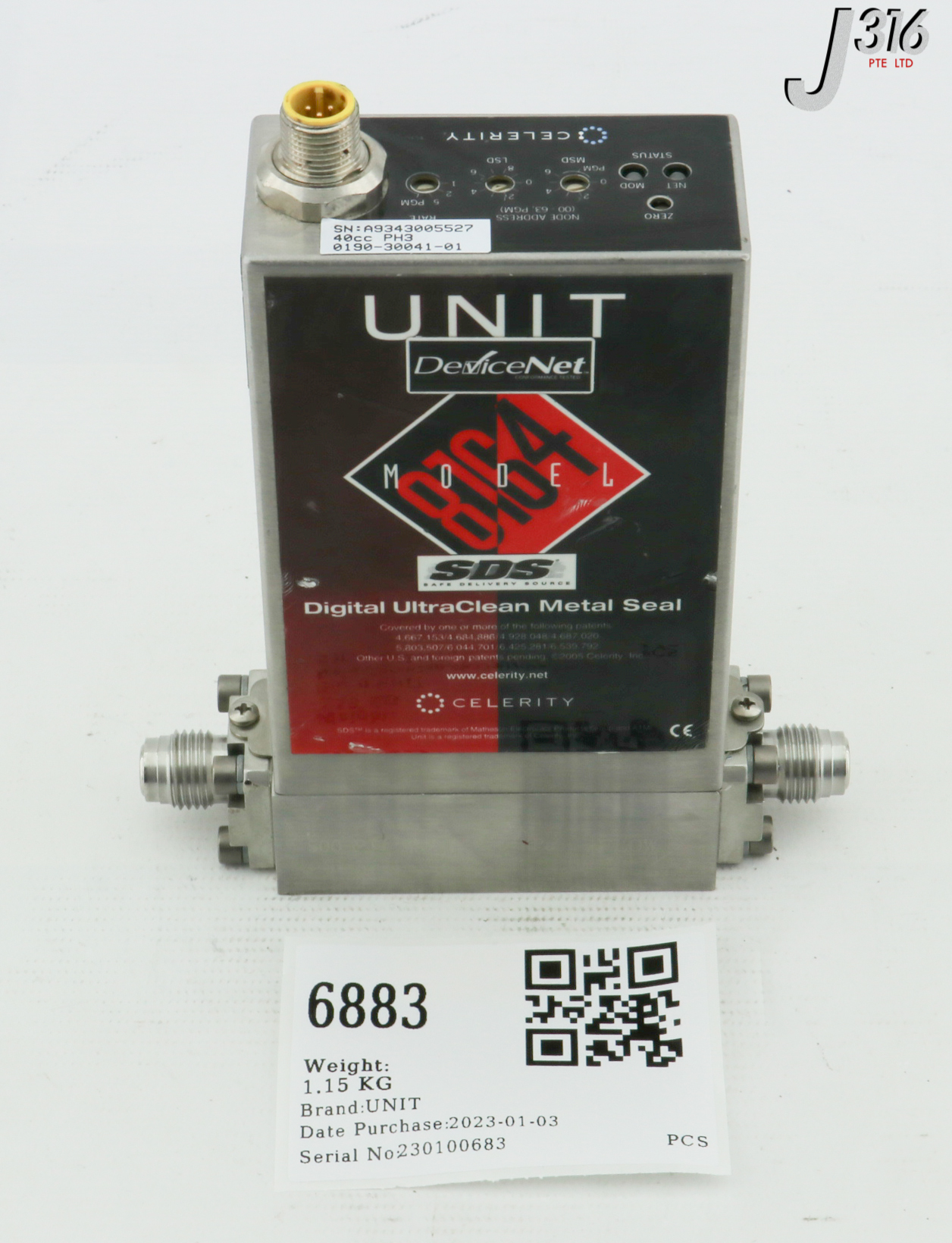 6883 UNIT MFC, MODEL 8164 UFC-8164 – J316Gallery