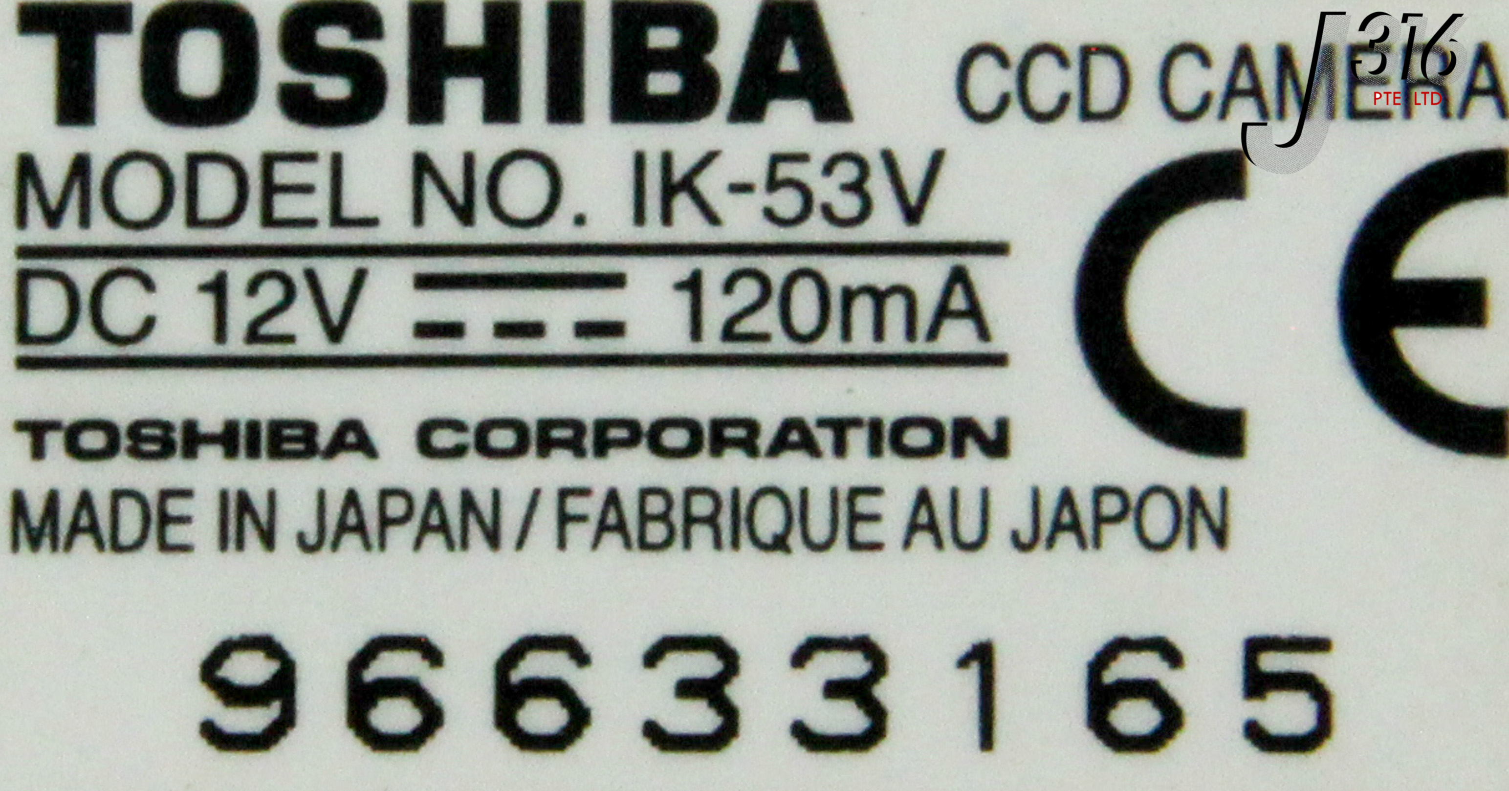 9294 TOSHIBA CCD CAMERA WITH LED BLOCK LIGHT 676-B-24 IK-53V – J316Gallery