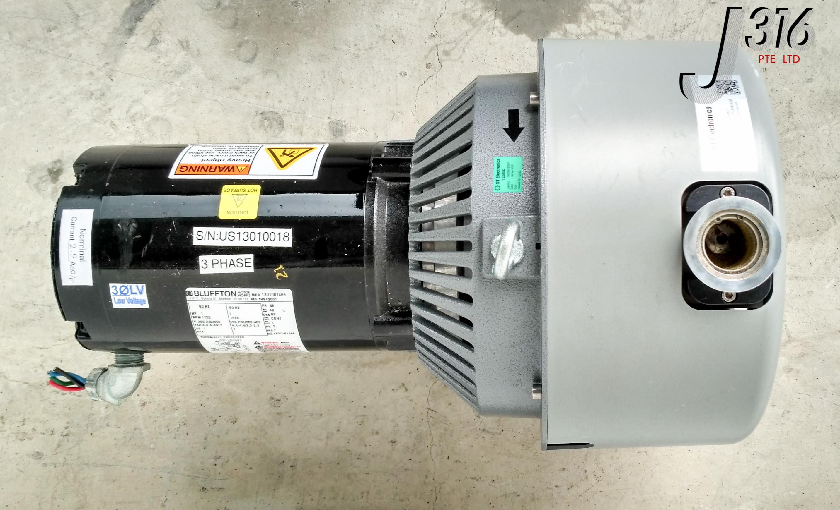 9387 BLUFFTON AGILENT TRISCROLL DRY VACUUM PUMP (PTS06003UNIV ...