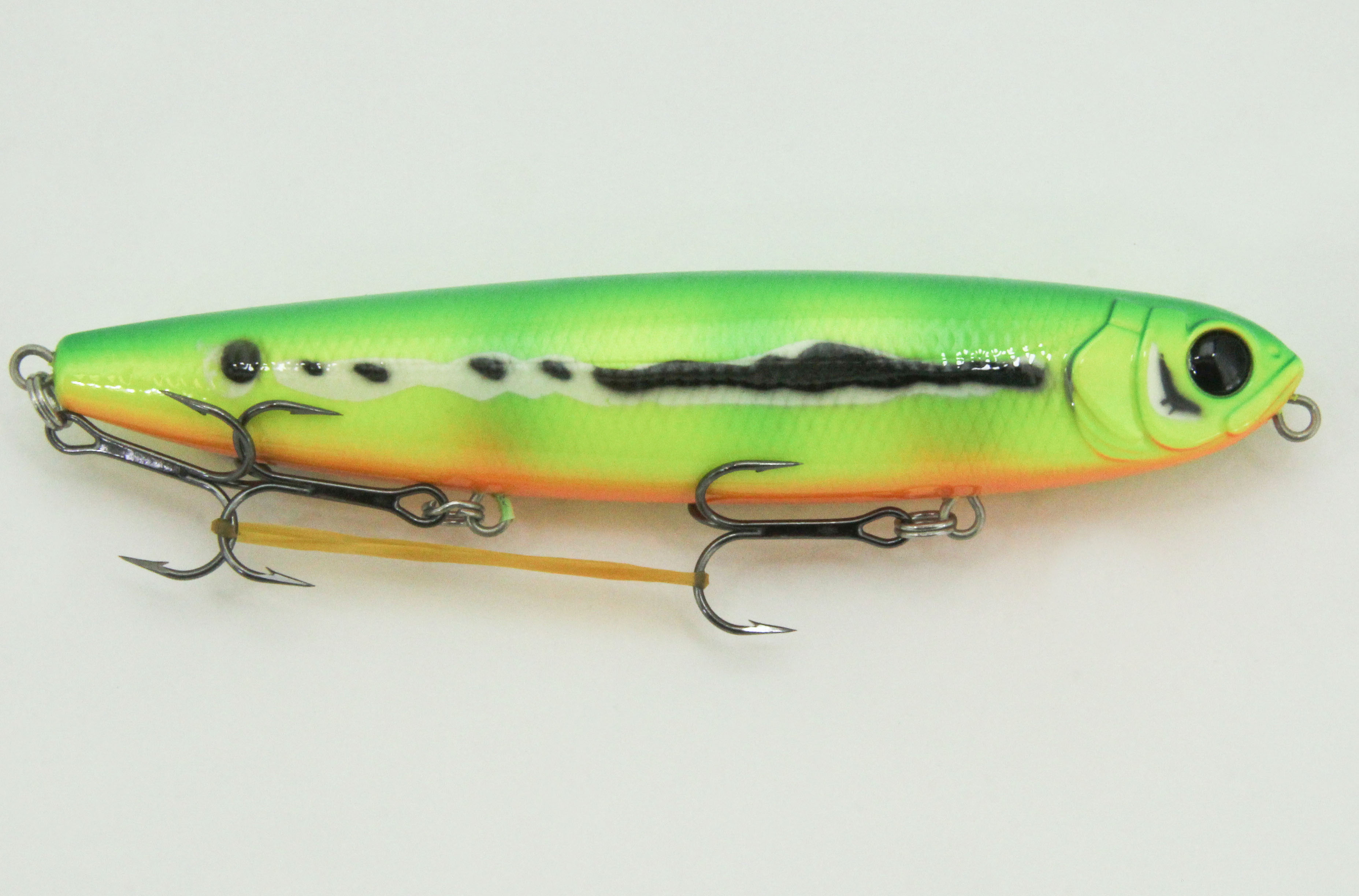 C0303 TSURIBI SURFACE FISHING LURE PEACOCK BASS TEMENSIS 130MM 32.5G ...