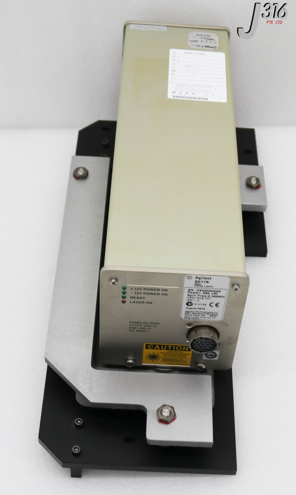 C3014 AGILENT HeNe LASER HEAD, 394uW 2.30MHZ (NEW) 5517B – J316Gallery