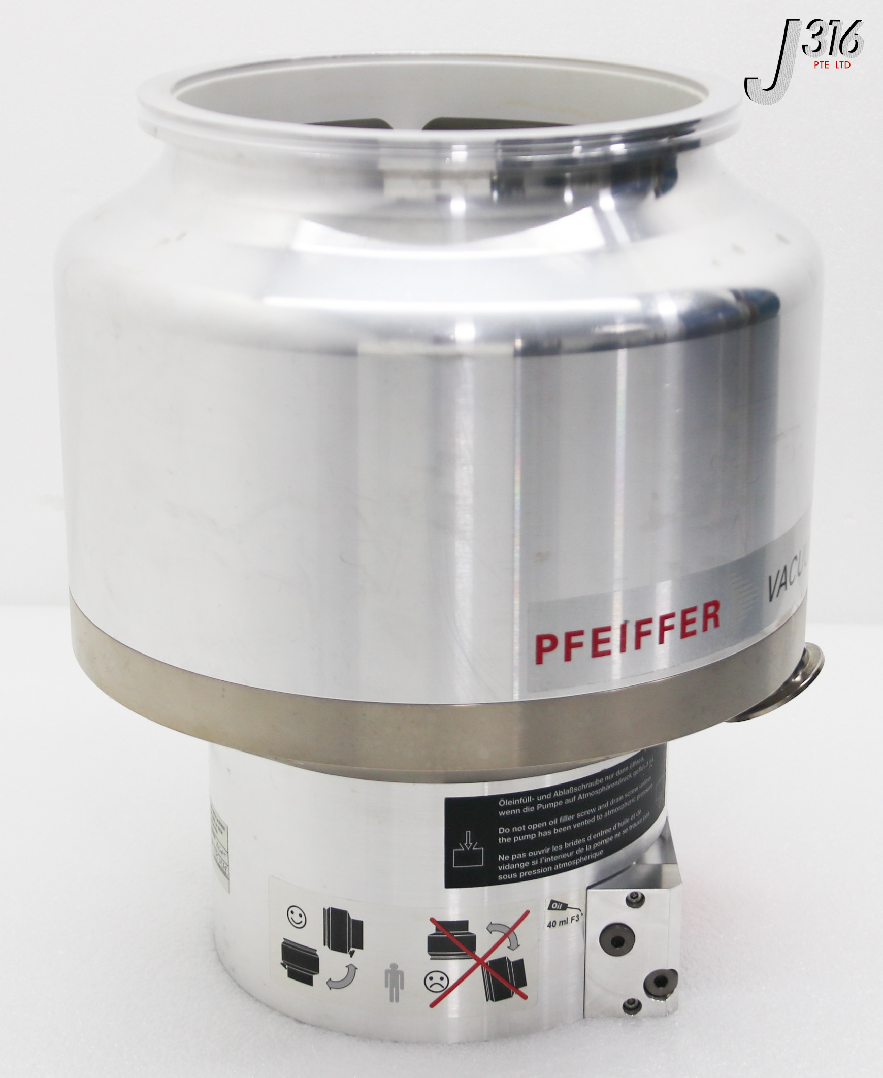 C3710 PFEIFFER TURBOMOLECULAR VACUUM PUMP, NOVELLUS 27-131453-00 TPH ...
