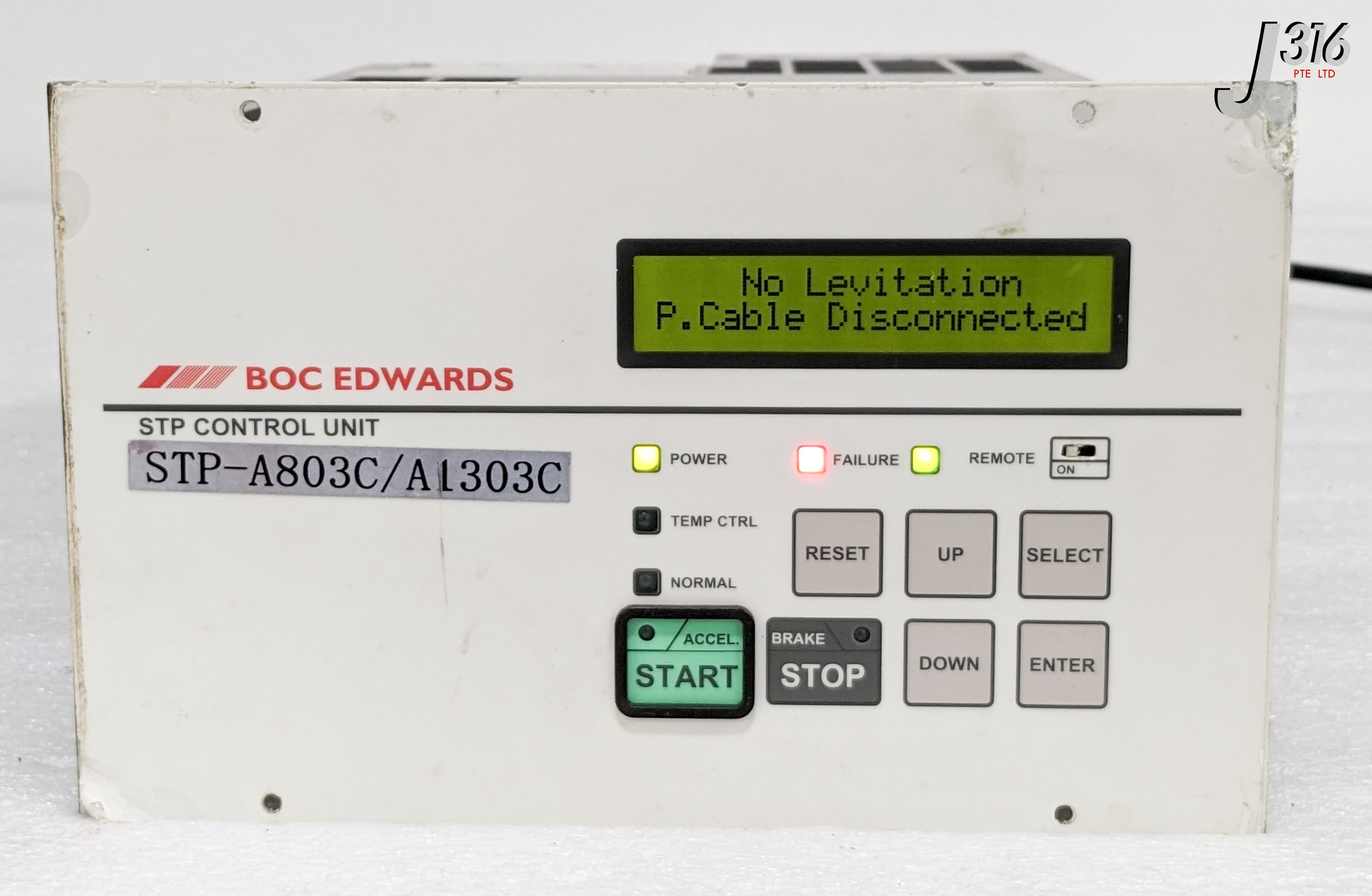 C3716 BOC EDWARDS TURBOMOLECULAR PUMP CONTROL UNIT, STP-A803C/A1303C ...