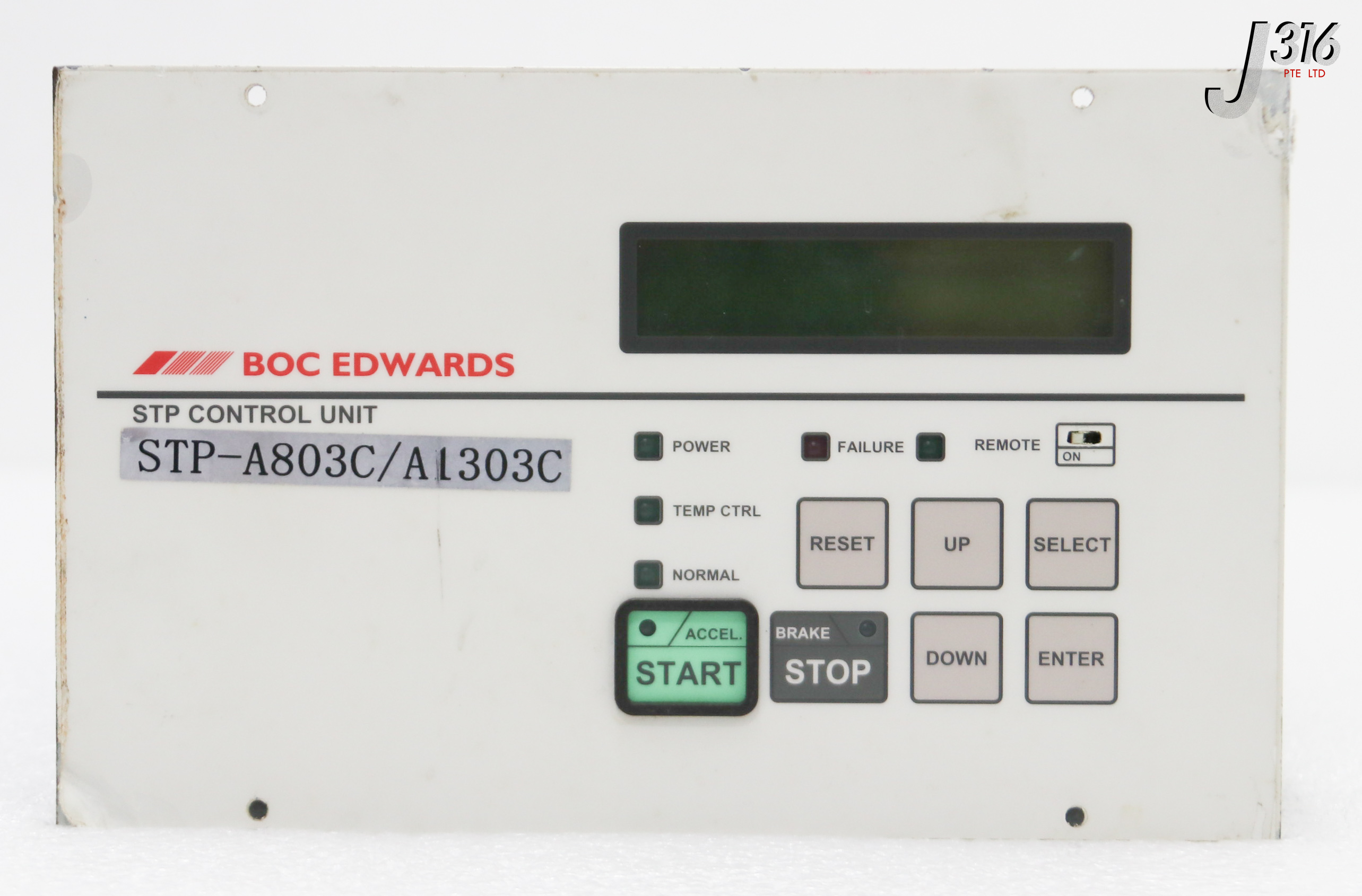 C3716 BOC EDWARDS TURBOMOLECULAR PUMP CONTROL UNIT, STP-A803C/A1303C ...