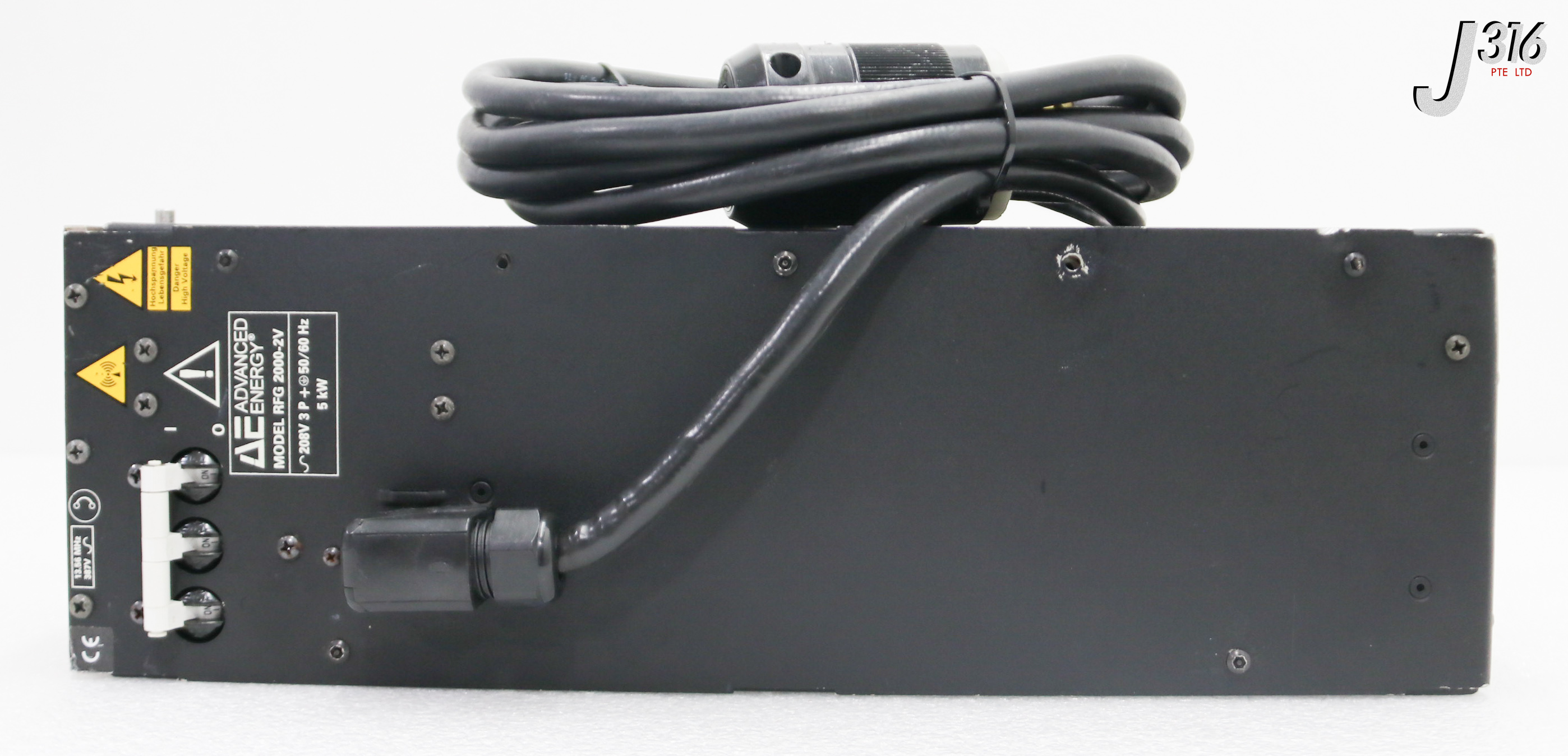 C3908 ADVANCED ENERGY RF GENERATOR, RFG 2000-2V 3155053-007 – J316Gallery