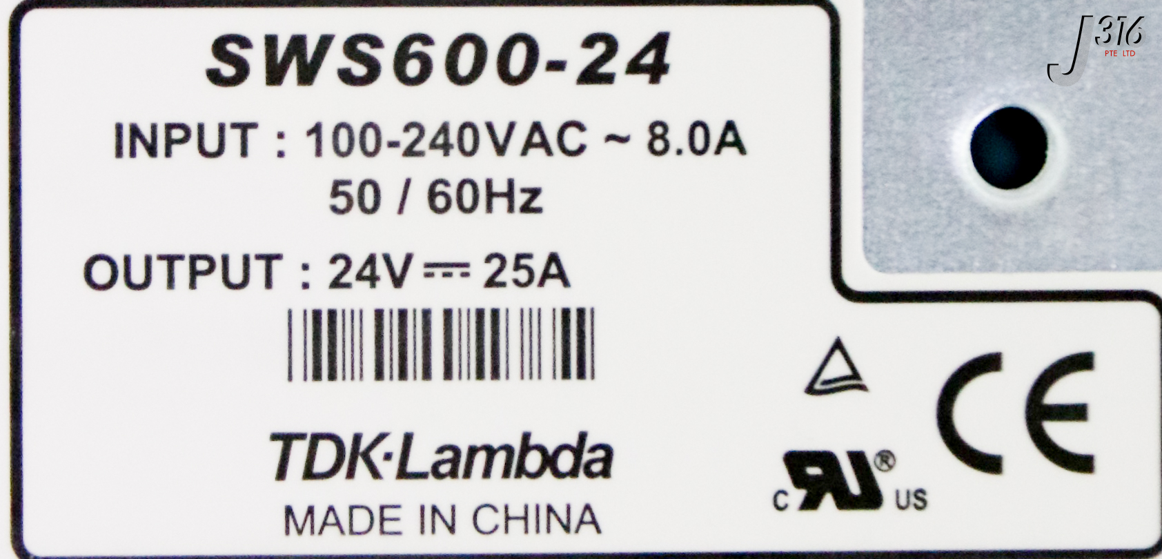 C4050 TDK-LAMBDA POWER SUPPLY, 24V (NEW) SWS600-24 – J316Gallery