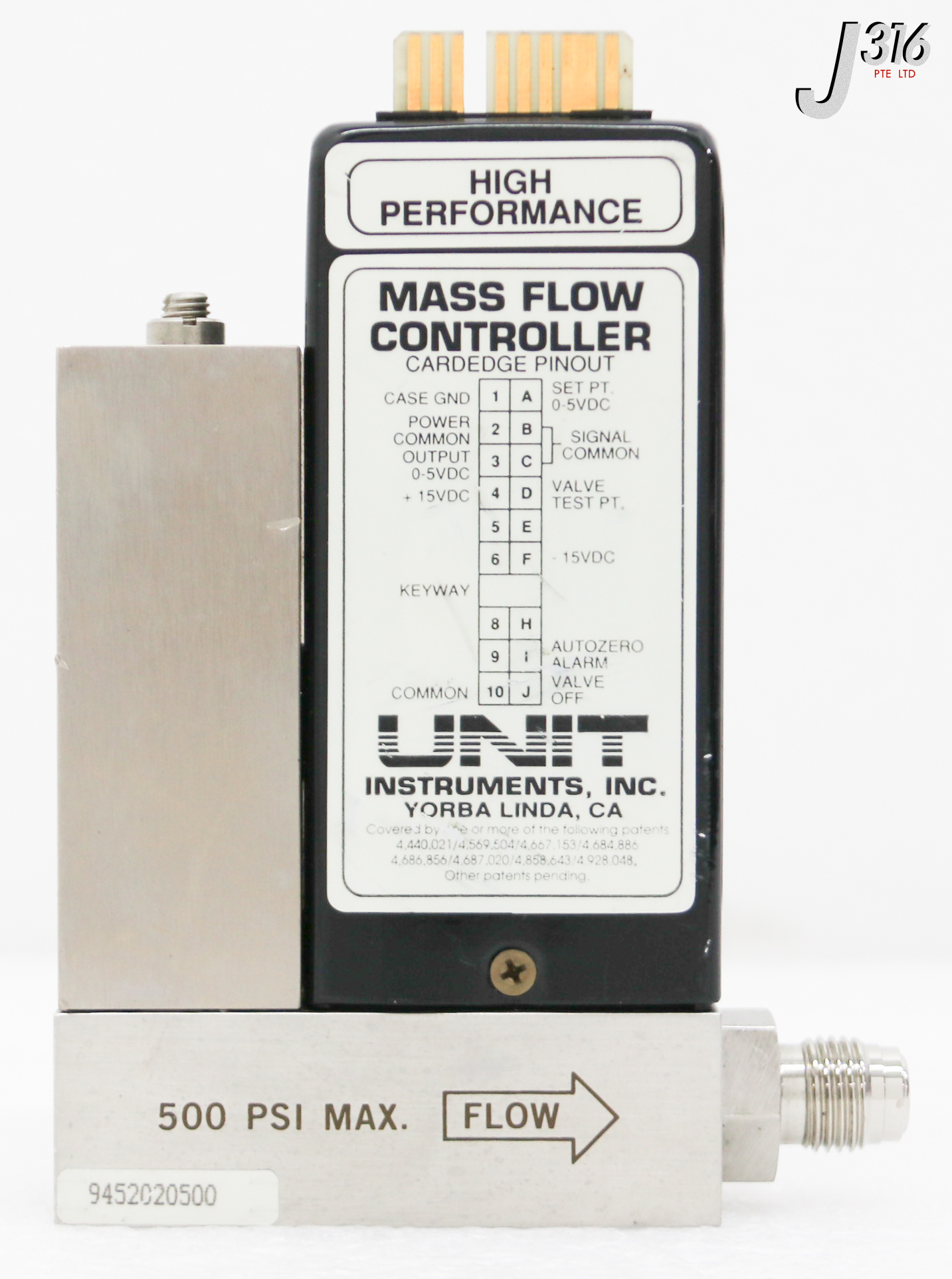 M176 UNIT MASS FLOW CONTROLLER UFC-1501 – J316Gallery