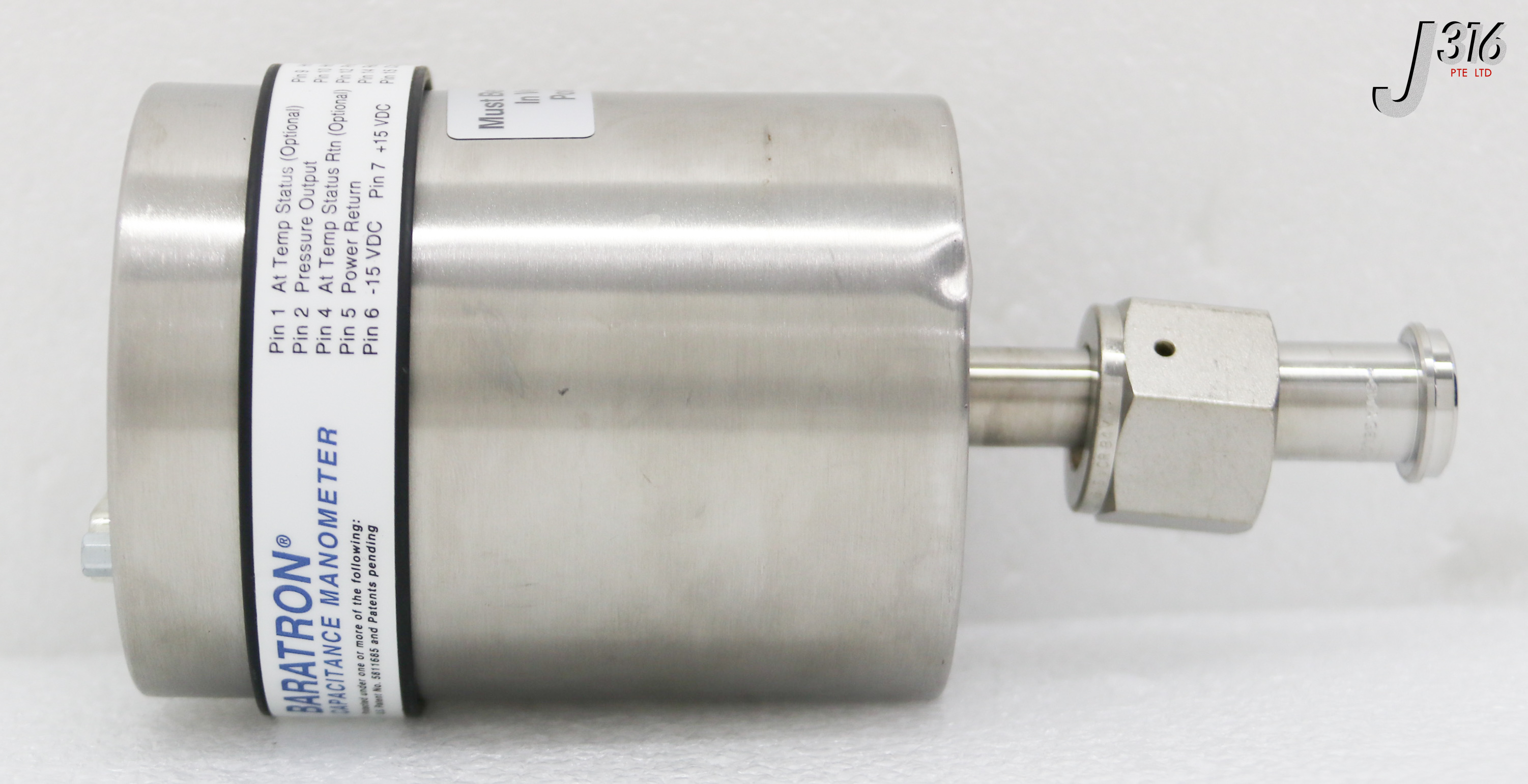 T493 MKS BARATRON CAPACITANCE MANOMETER, RANGE: 0.1 TORR 627D.1TBD1B ...